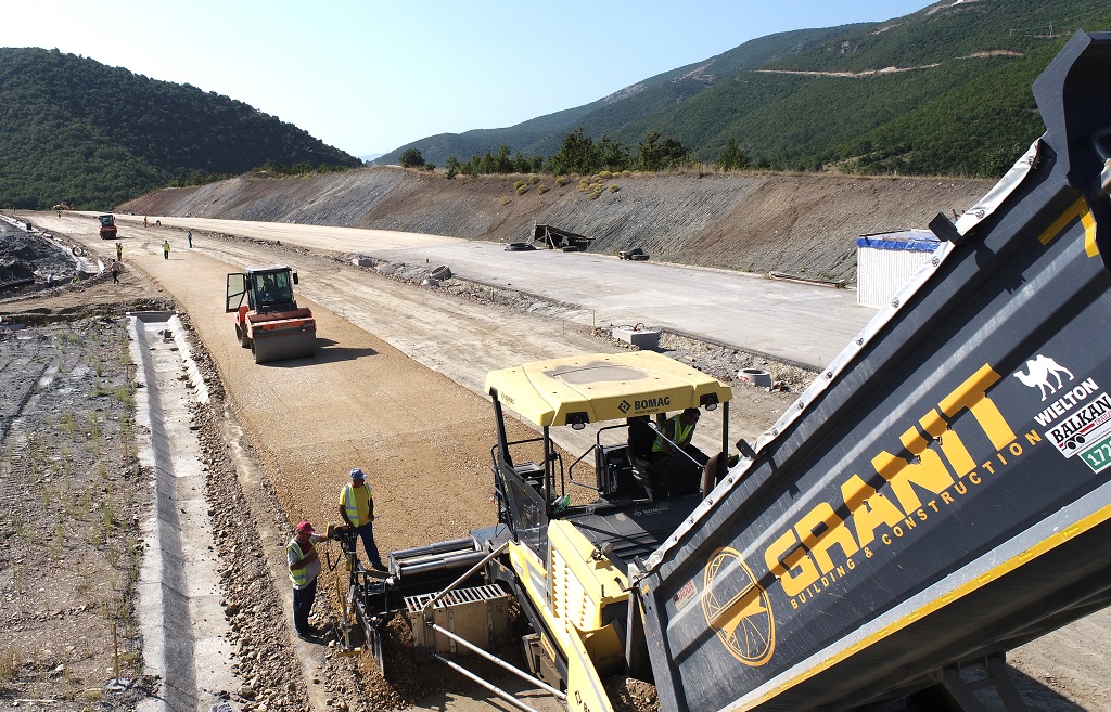 CONSTRUCTION OF MOTORWAY BLACE – Гранит